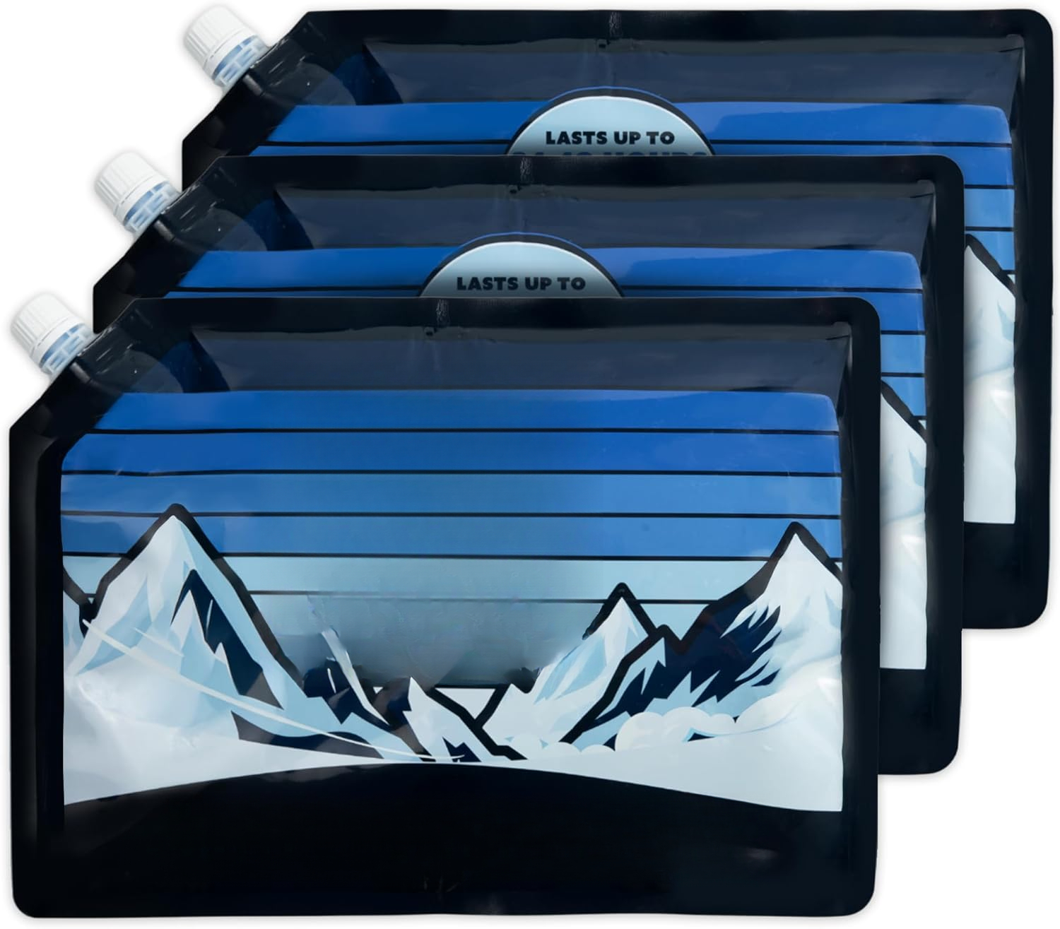 Reusable Ice Packs for Cooler - Long Lasting Cold Freezer Packs for ...