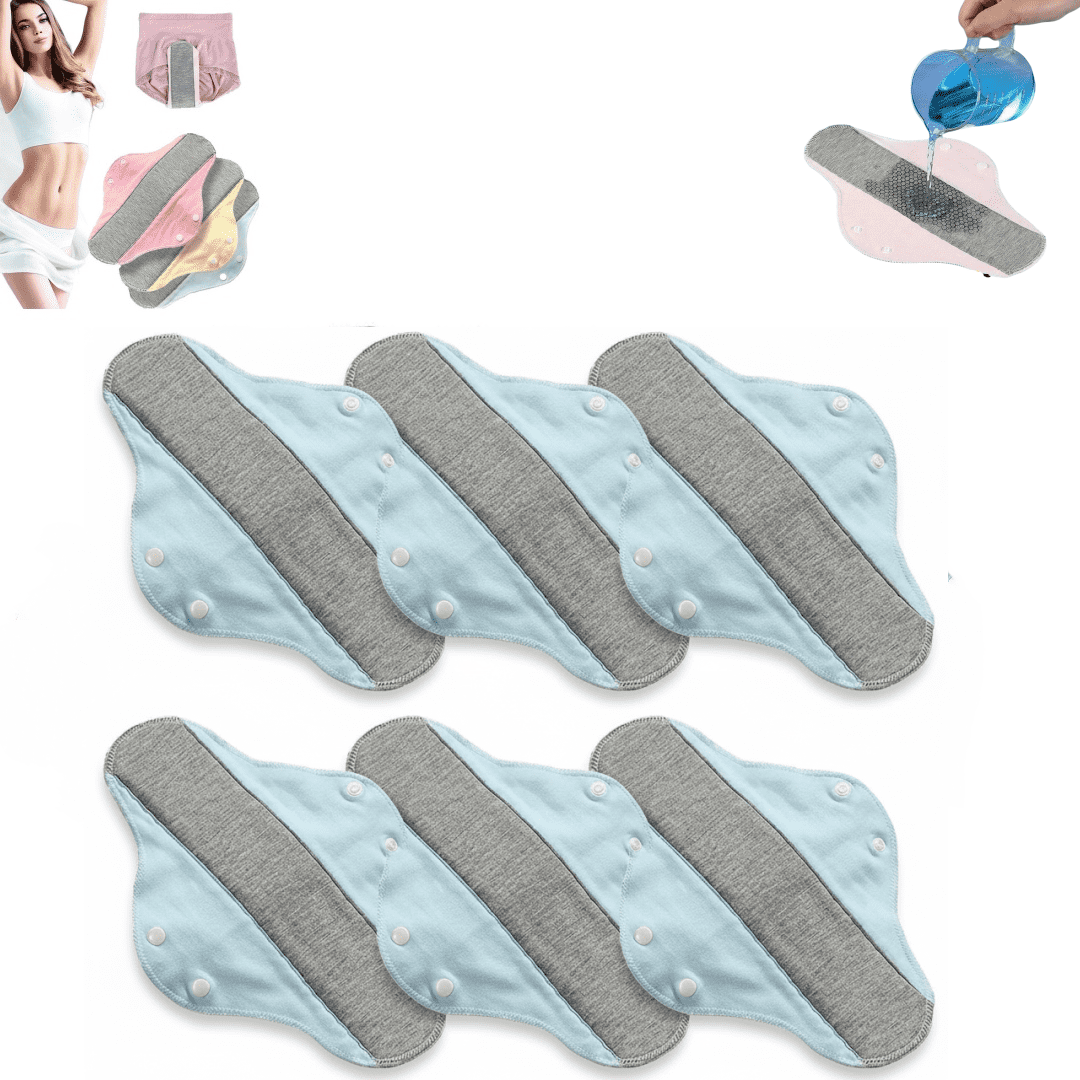 Reusable Incontinence Pads for Women and Elderly,Washable Leakproof ...