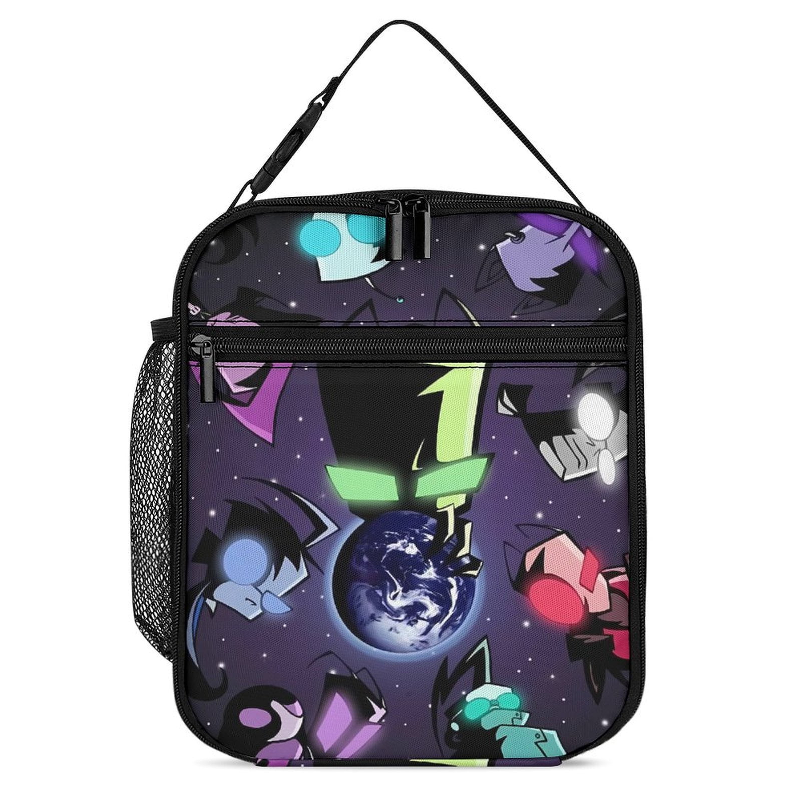 Reusable Invader Zim Lunch Bags, Cartoon Lunch Bag Anime Tote Bag ...