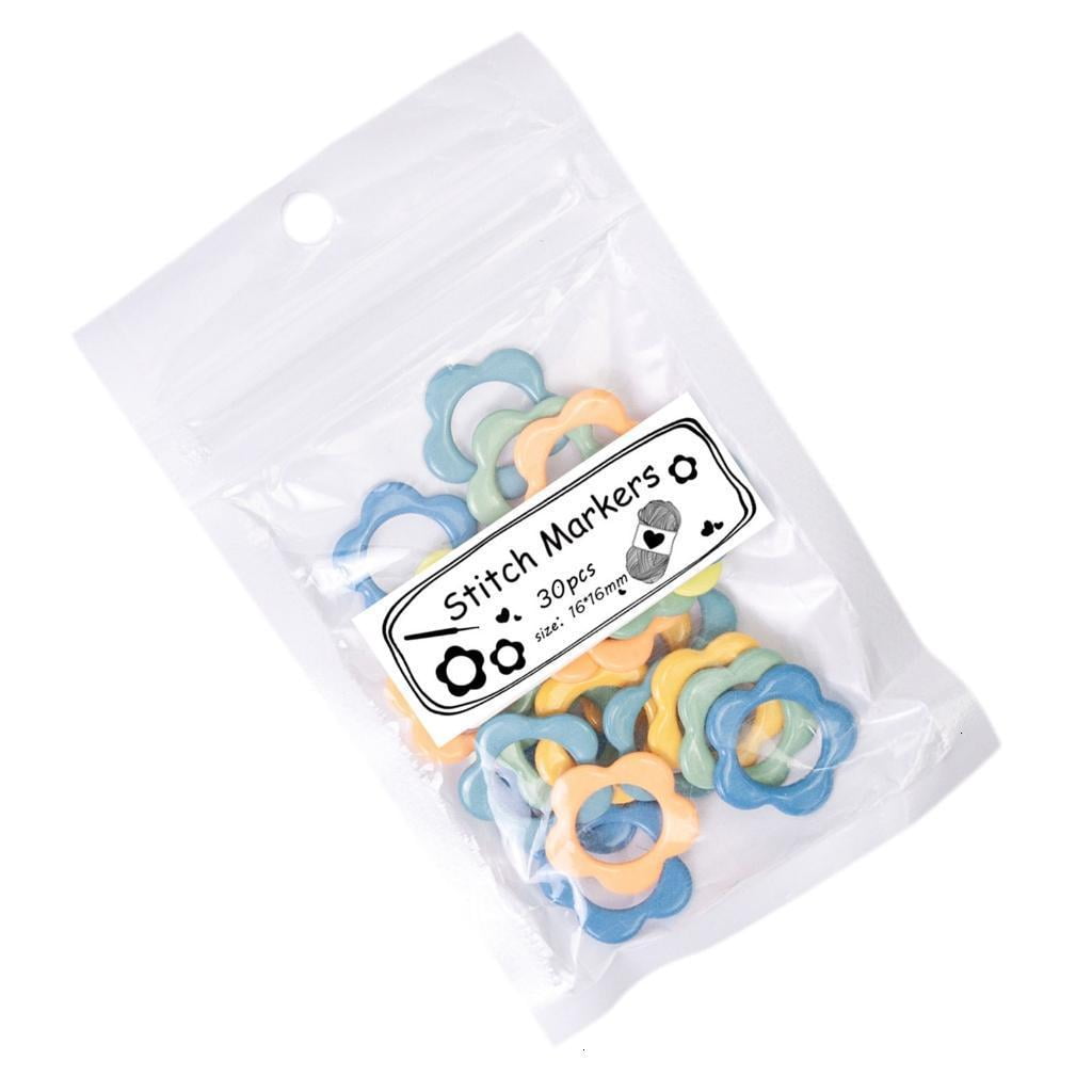 Reusable Iron Knitting Markers Random Color Selection Crafting Supply ...
