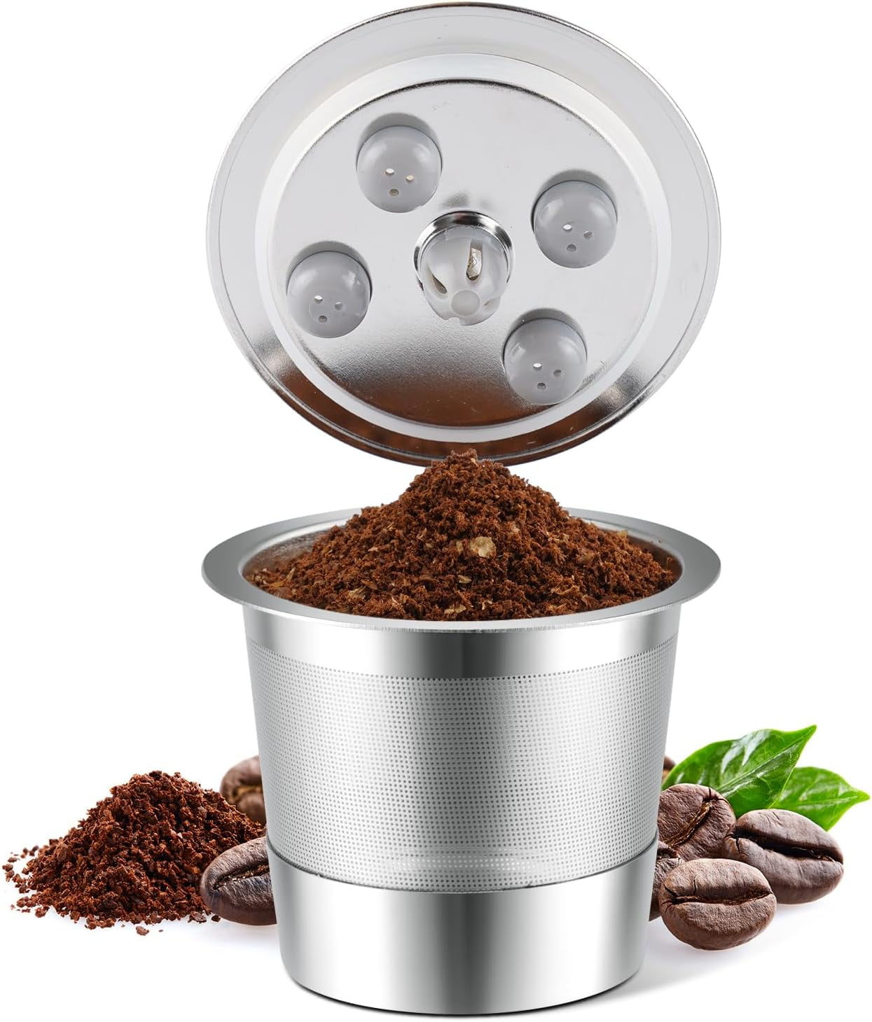 Reusable K Cup Coffee Pods for K eurig Supreme & Supreme Plus,Universal ...