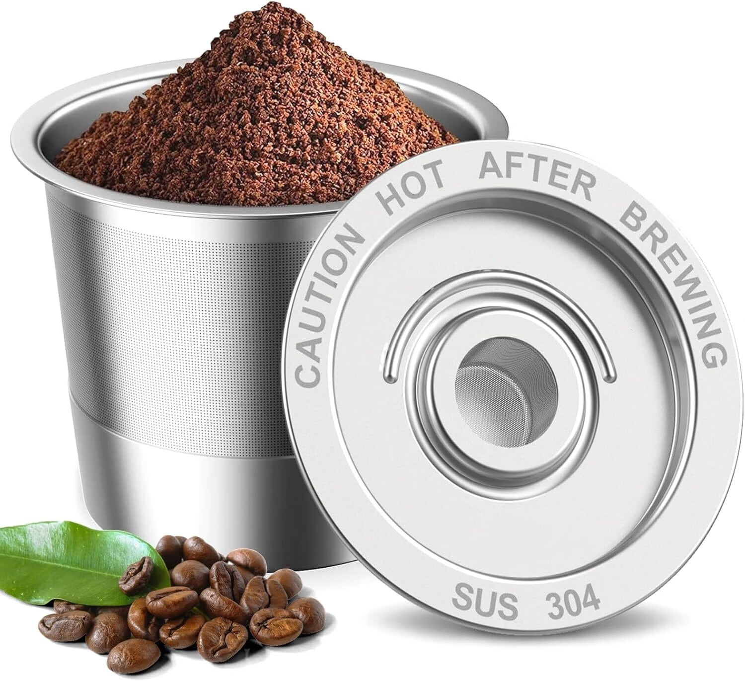 Reusable K Cups Coffee Pods for Keurig,Stainless Steel Refillable K Cup ...