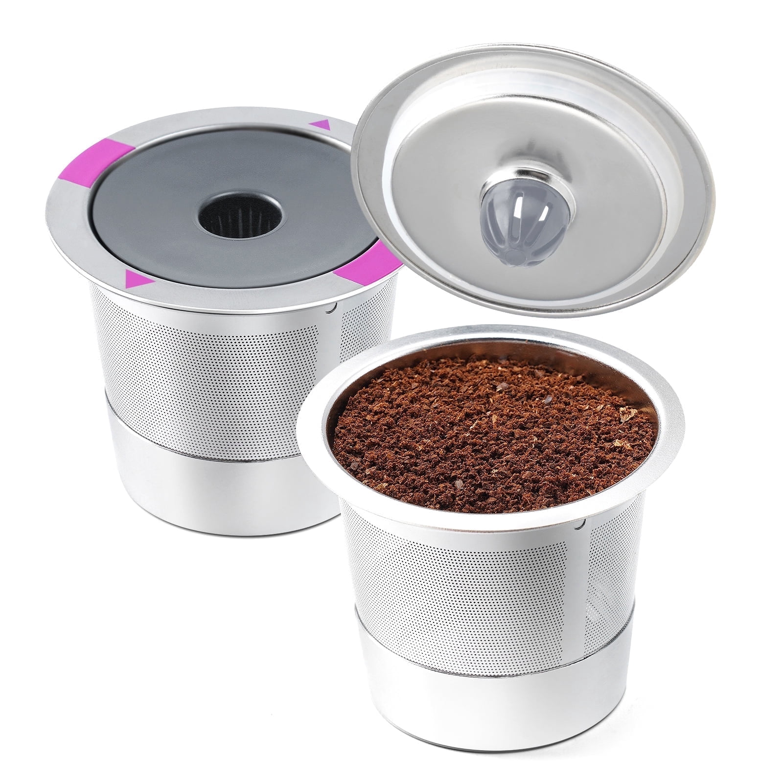 Reusable K Cups and Coffee Pods,Universal stainless steel k Cups for ...