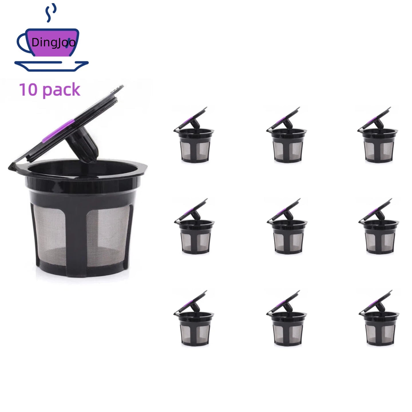 Reusable K Cups for Keurig, Universal Refillable Coffee Filters for ...
