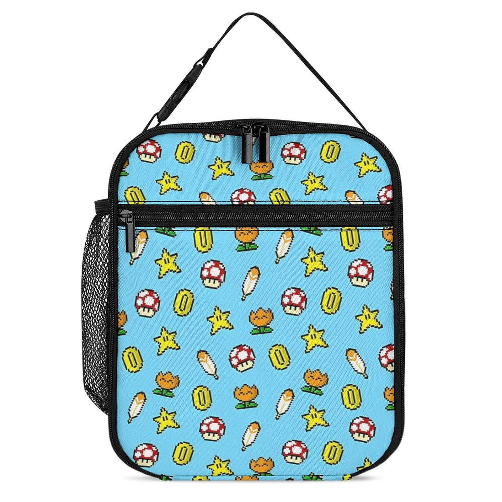Reusable King Koopa Bowser Lunch Bags, Cartoon Lunch Bag Anime Tote Bag ...