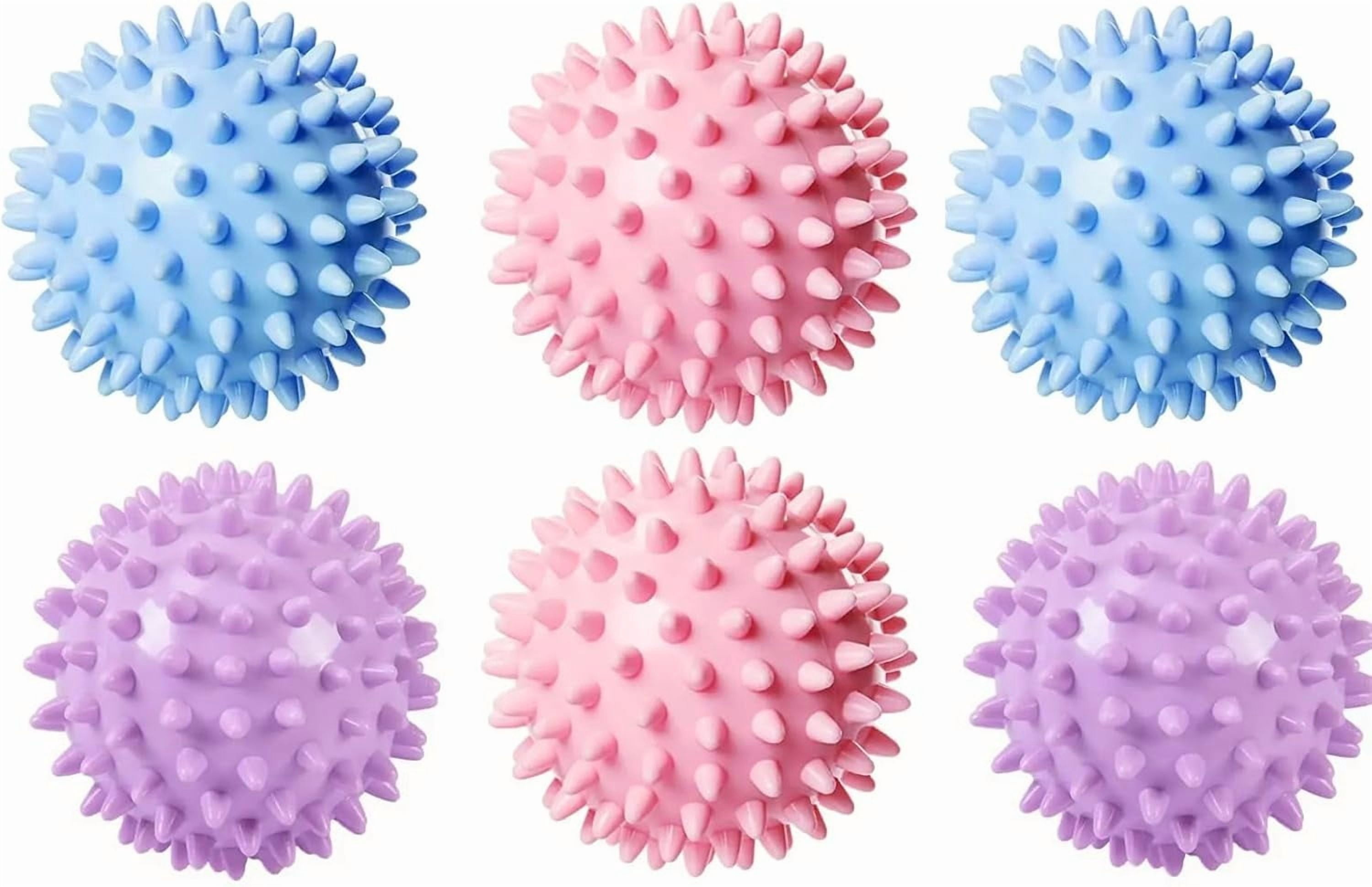 Reusable Laundry Dryer Balls, Plastic Anti-Static Fabric Softener ...