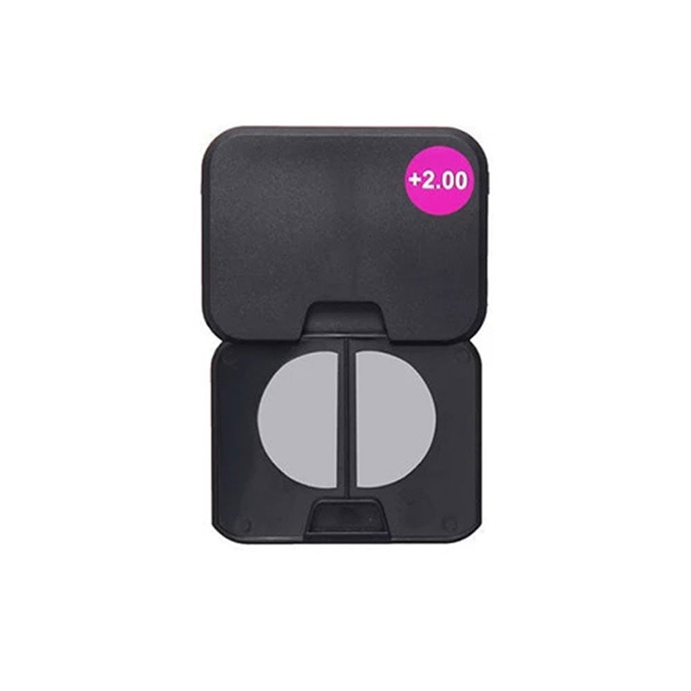 Reusable Lenses Bifocal Liquid Silicone Reading Stick-on Magnification ...