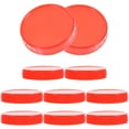 NOBRAND Reusable Lids, Mason Jar Screw Lids, Wide Mouth, Plastic, Glass ...