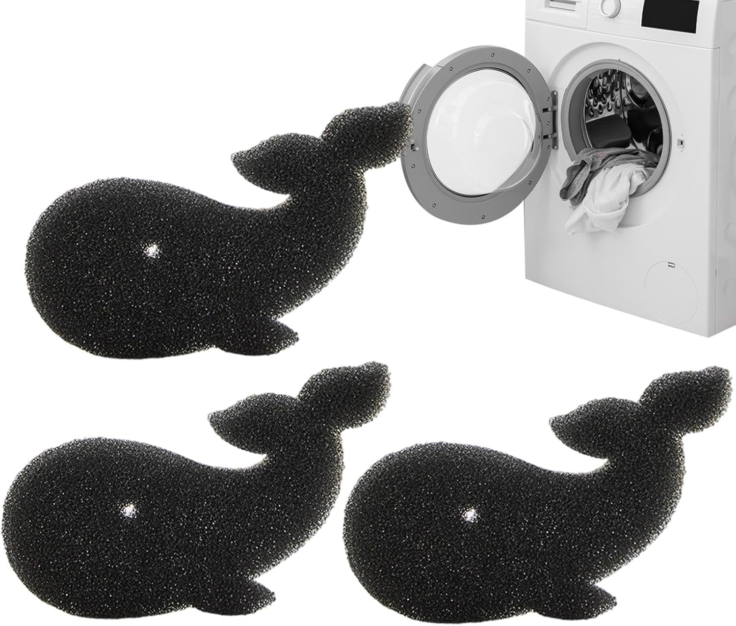 Reusable Lint Catcher for Washing Machine - Set of 3 Hair and Lint ...