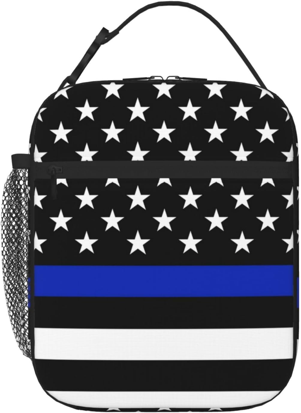 Reusable Lunch Bag Fashionable Reusable Lunch Bag American Blue Line ...