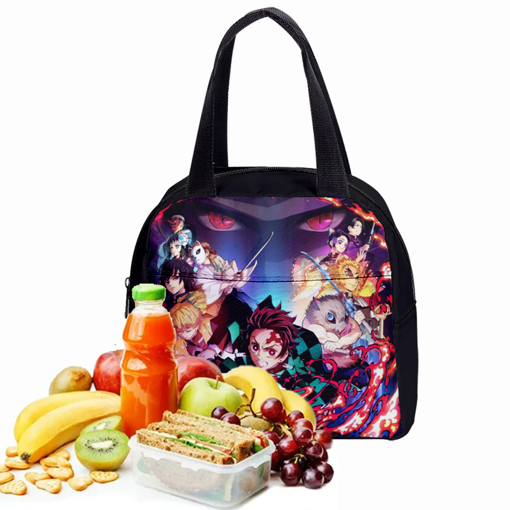 Reusable Lunch Bag Lunch Box Tote Bags with Food Fork Picks for Back to ...