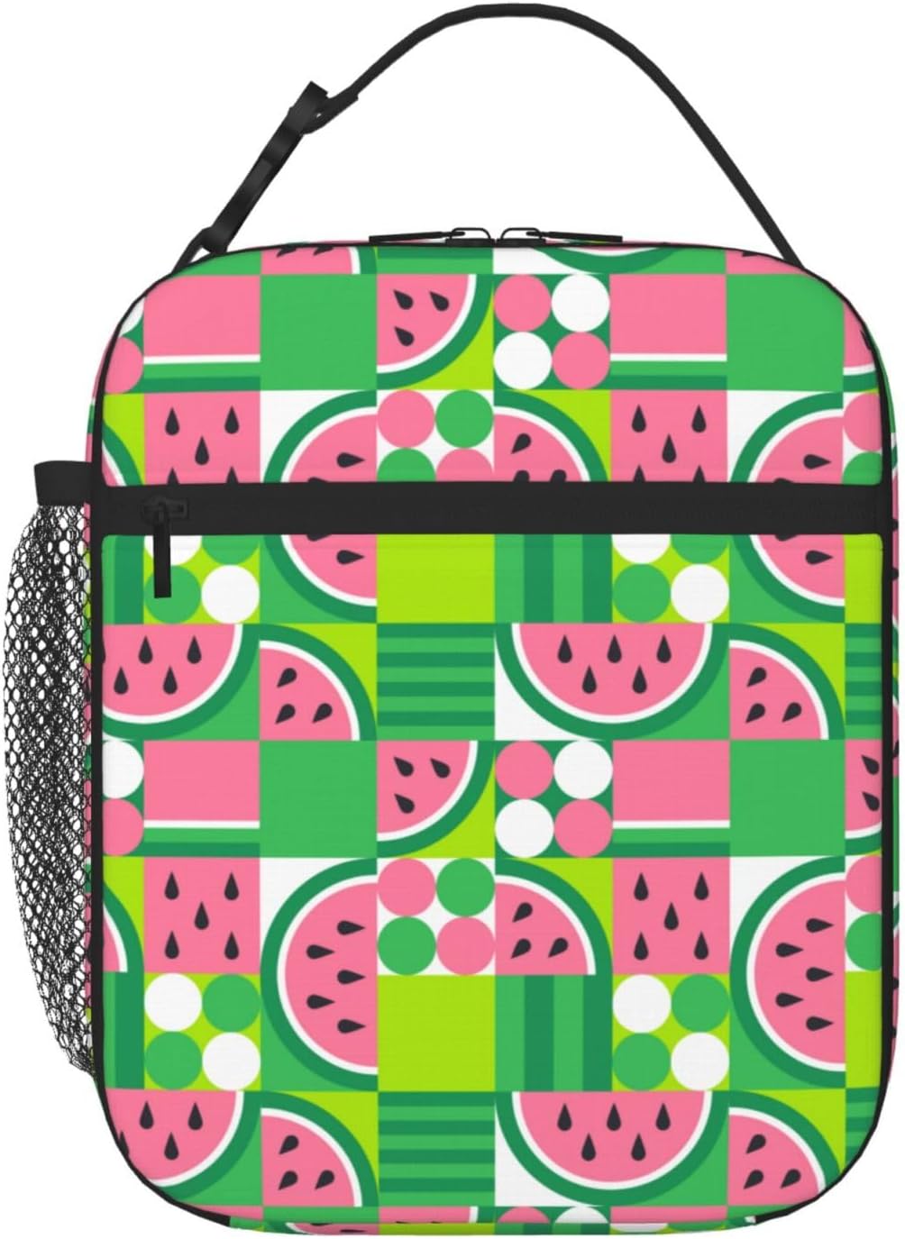 Reusable Lunch Bag Watermelon Puzzle Insulated Lunch Box Container ...