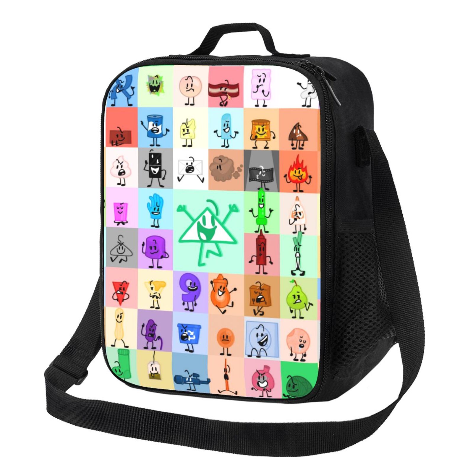 Reusable Lunch Bags Insulated Lunch Box Durable Battle Anime for Bfdi ...