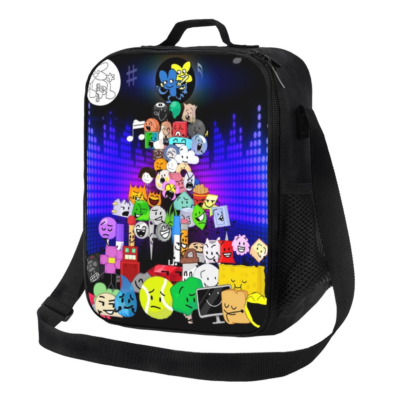 Reusable Lunch Bags Insulated Lunch Box Durable Battle Anime for Bfdi ...