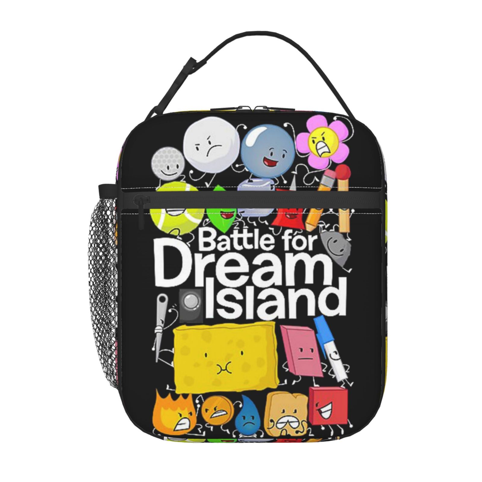 Reusable Lunch Bags Insulated Lunch Box Durable Battle Anime for Bfdi ...