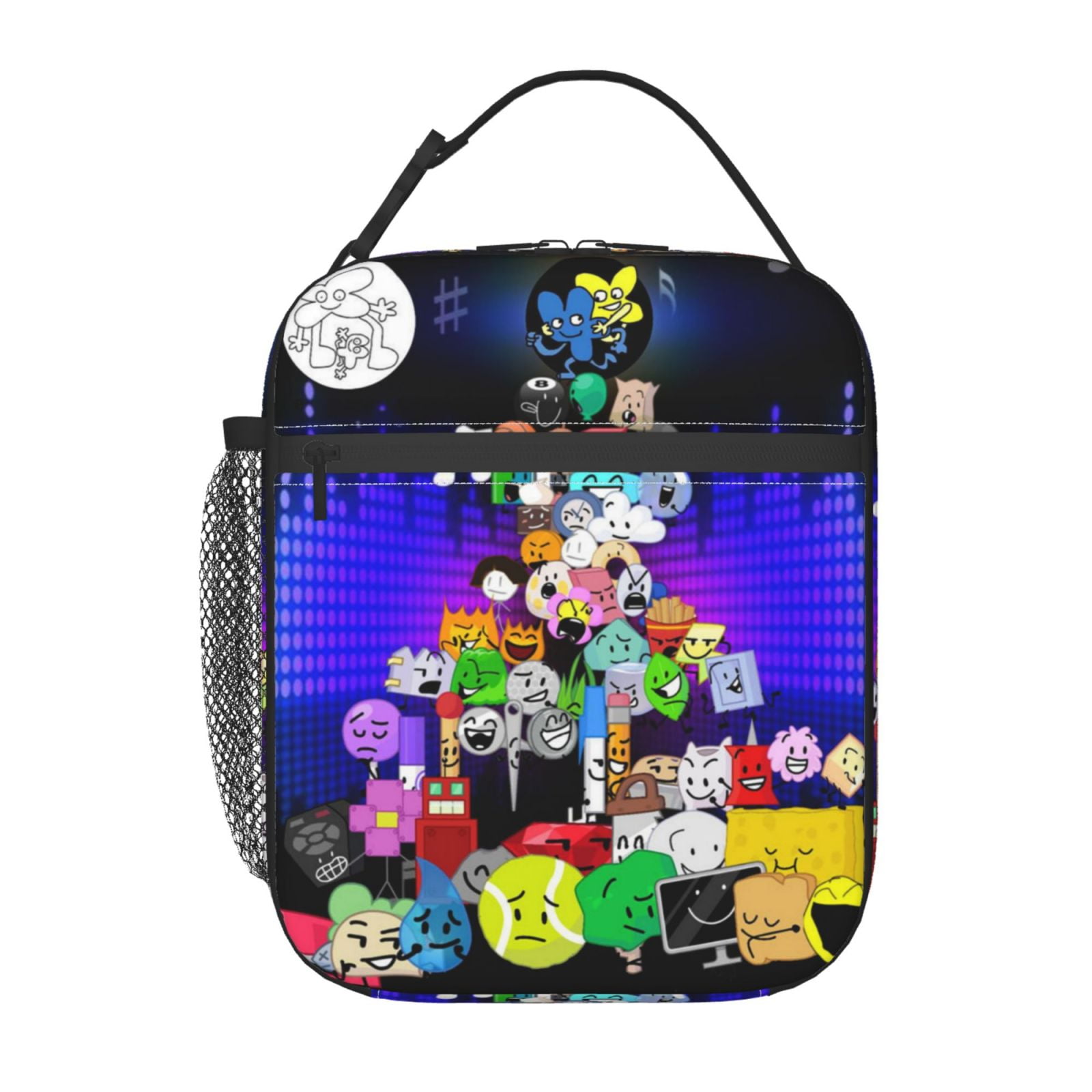 Reusable Lunch Bags Insulated Lunch Box Durable Battle Anime for Bfdi ...