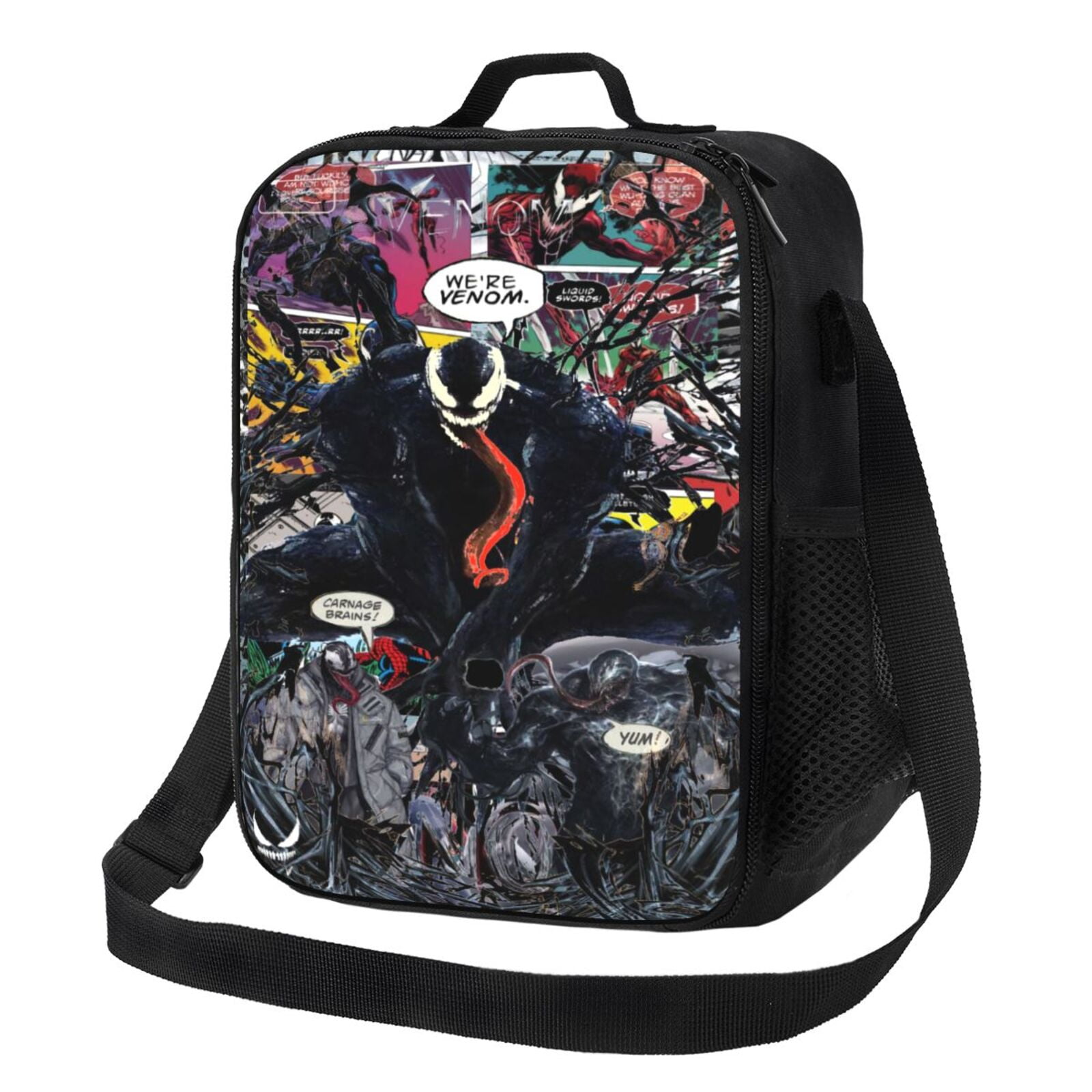Reusable Lunch Bags Insulated Lunch Box Durable Monster Venom For ...