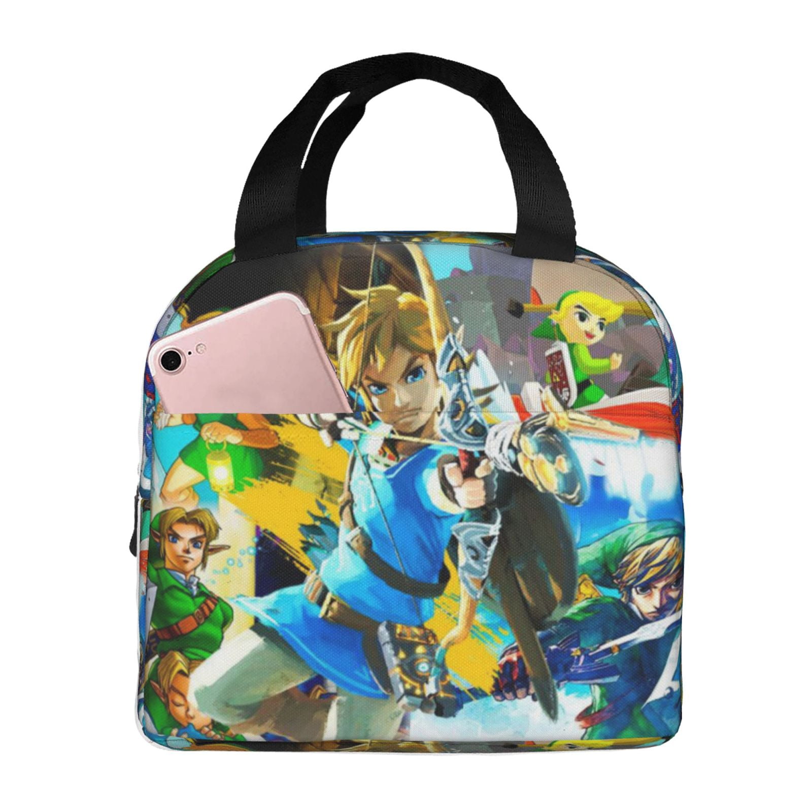Reusable Lunch Bags Insulated Lunch Box Durable The Legend Of Zelda For ...