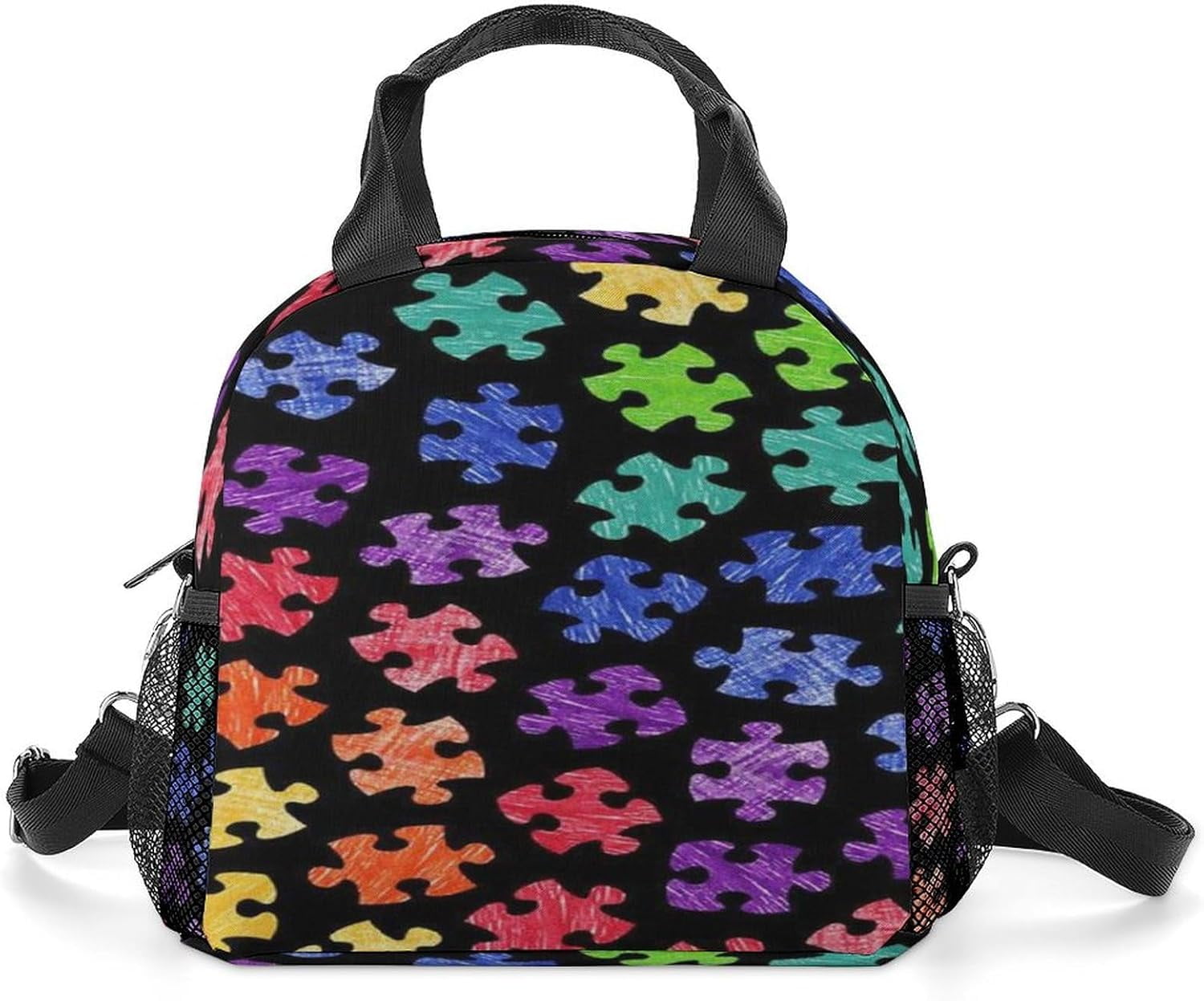 Reusable Lunch Box Cooler Tote Bag Meal Container Leakproof Lunch Bag ...