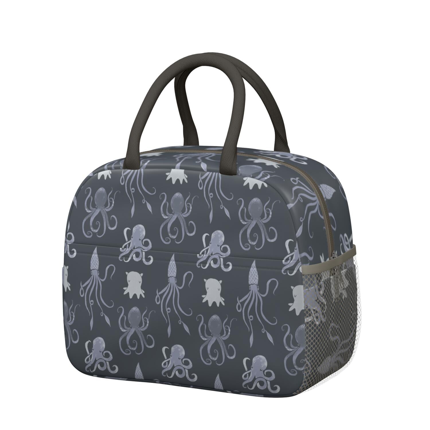 Reusable Lunch Box - Cute Japanese-style Octopus Watercolor Thermal ...