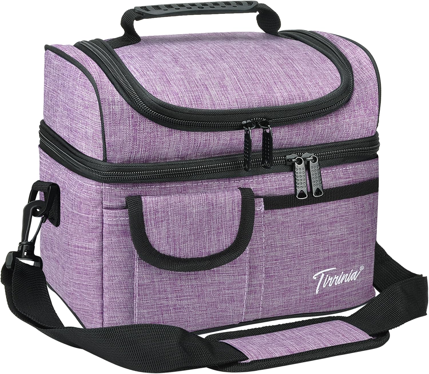 Reusable Lunch Box for Men Women, Insulated Lunch Bag Adult Work ...