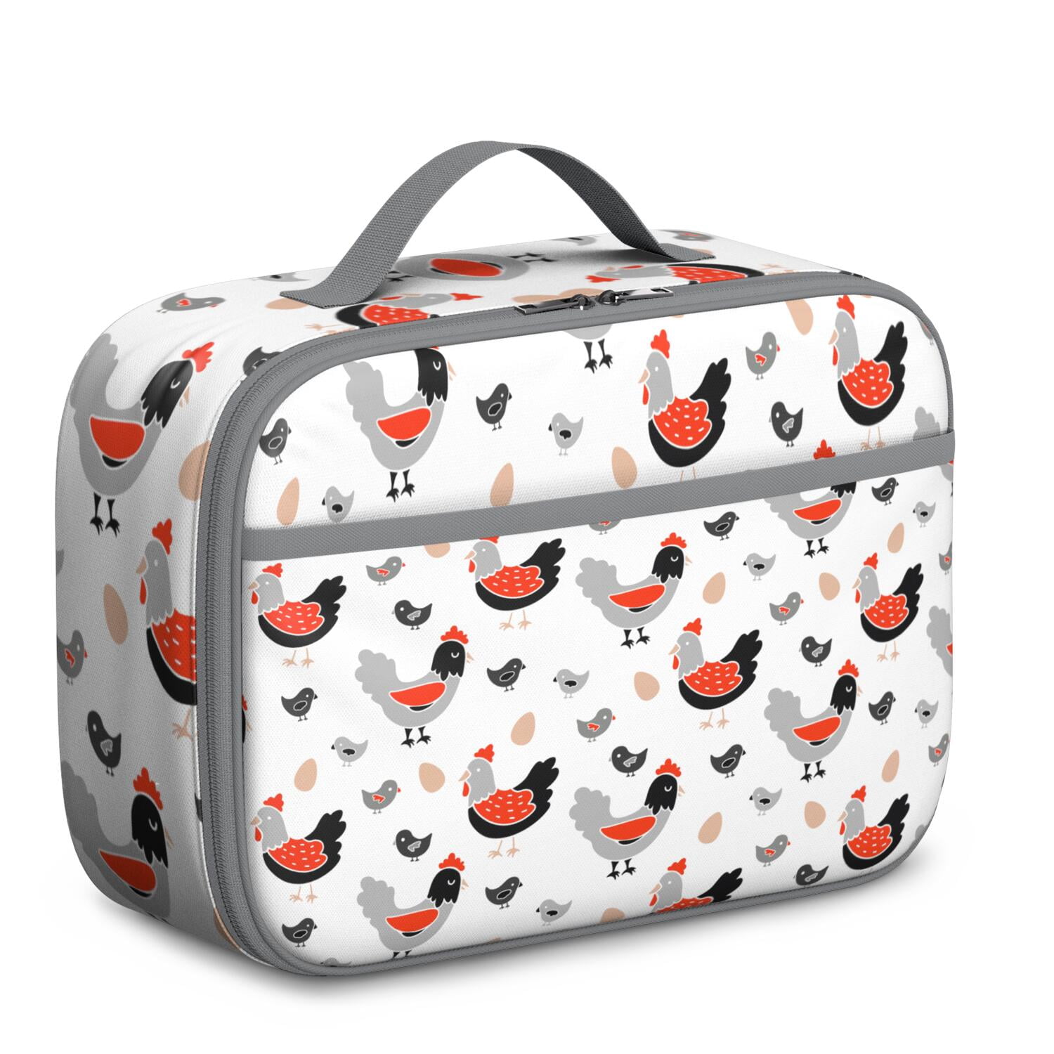 Reusable Lunch Container - Chick & Egg Cartoon Design, Thermal ...