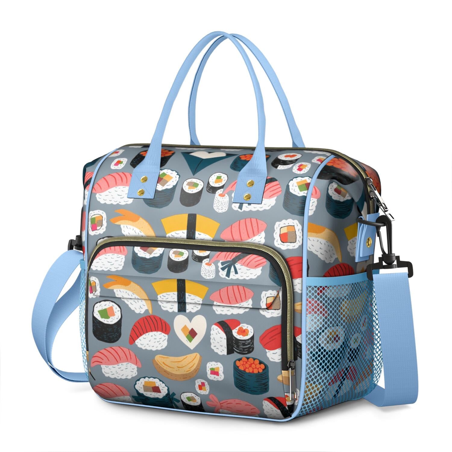 Reusable Lunch Tote Large Lunch Box for Women and Men with Adjustable ...