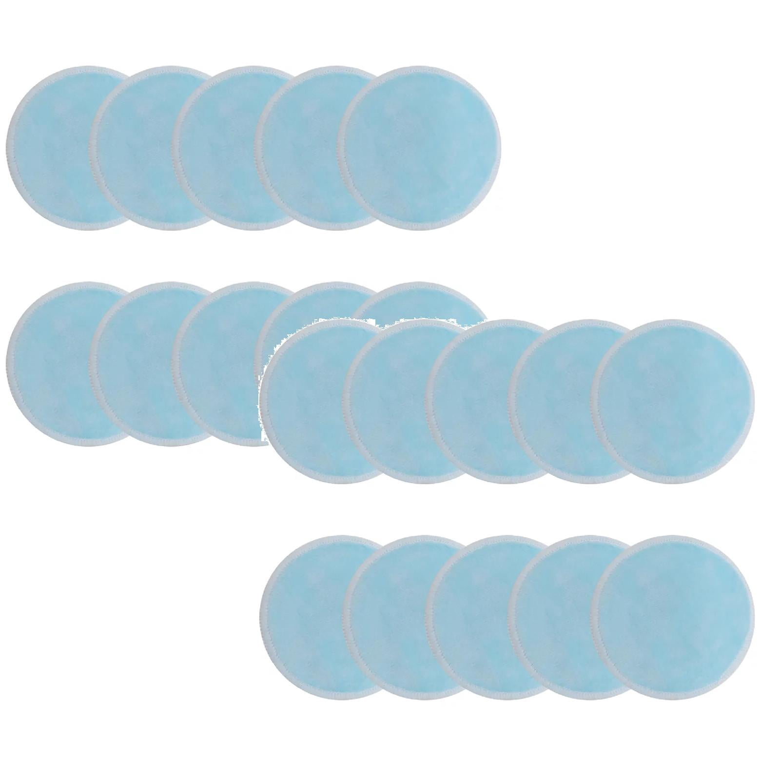 Reusable Makeup Remover Pads 10 Pieces Soft Organic Cotton Rounds With ...