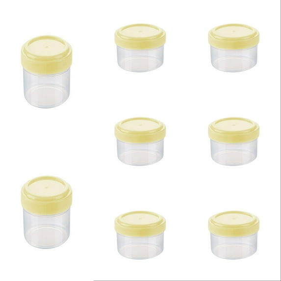 Reusable Meal Prep Containers 8 Pack - Mini Leakproof Clear Plastic ...