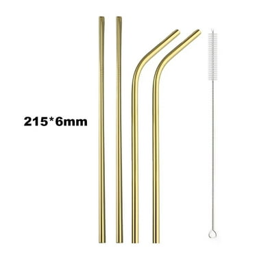 Drinking Straws Reusable 12" Extra Long 9mm Extra Wide SUS 304 Food ...