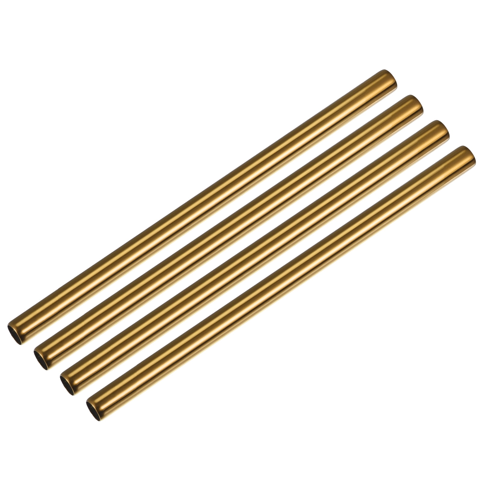 Reusable Metal Straws 4Pcs, Stainless Steel Straight Drinking Straw 8.5 ...