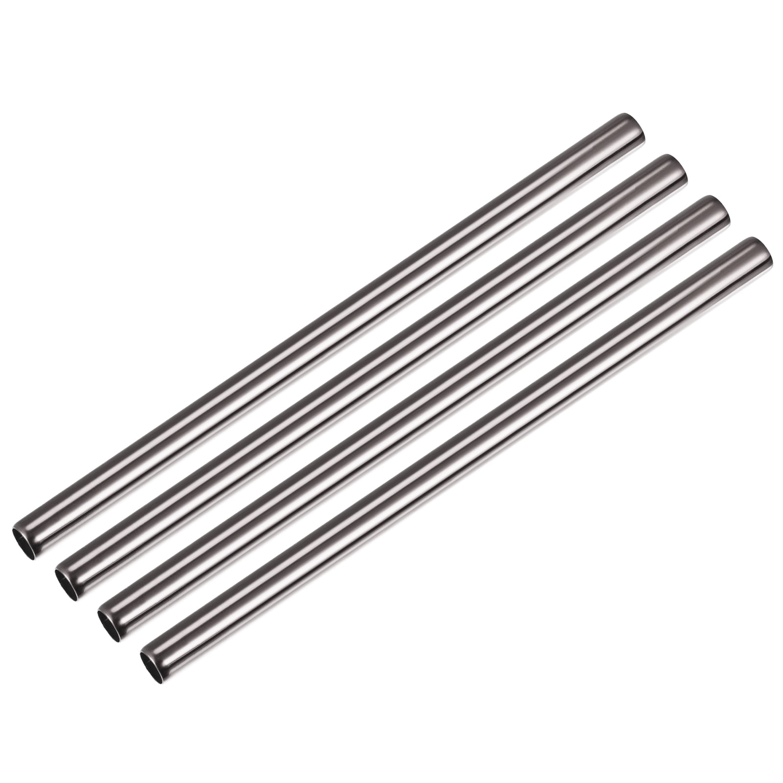 Reusable Metal Straws 4Pcs, Stainless Steel Straight Drinking Straw 8.5 ...