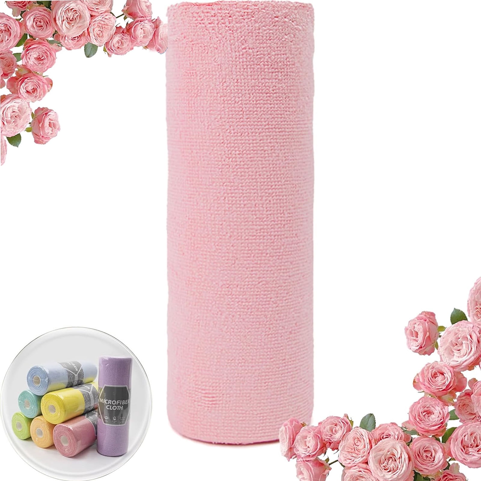 Reusable Microfiber Paper Towels Roll, 2025 New Beneathk Microfiber ...