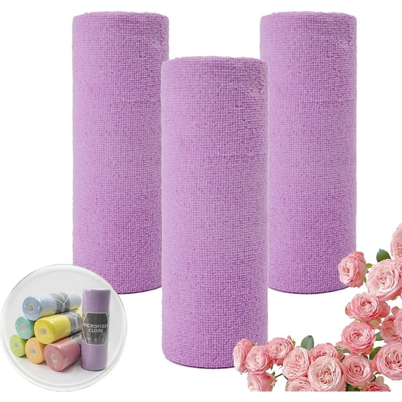Reusable Microfiber Paper Towels Roll, 2025 New Microfiber Paper Towels ...