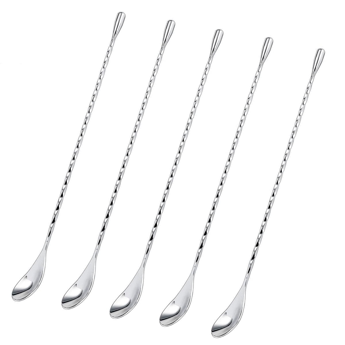 Cocktail Stirrer for Elegant Drink Mixing, 18/10 Stainless Steel ...