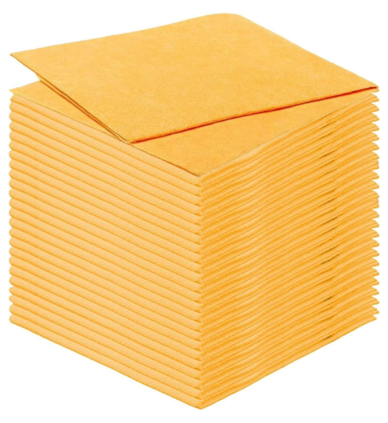 Reusable Mop Cloth Cuban Orange for Floor Cleaning Kitchen and Home (25 ...