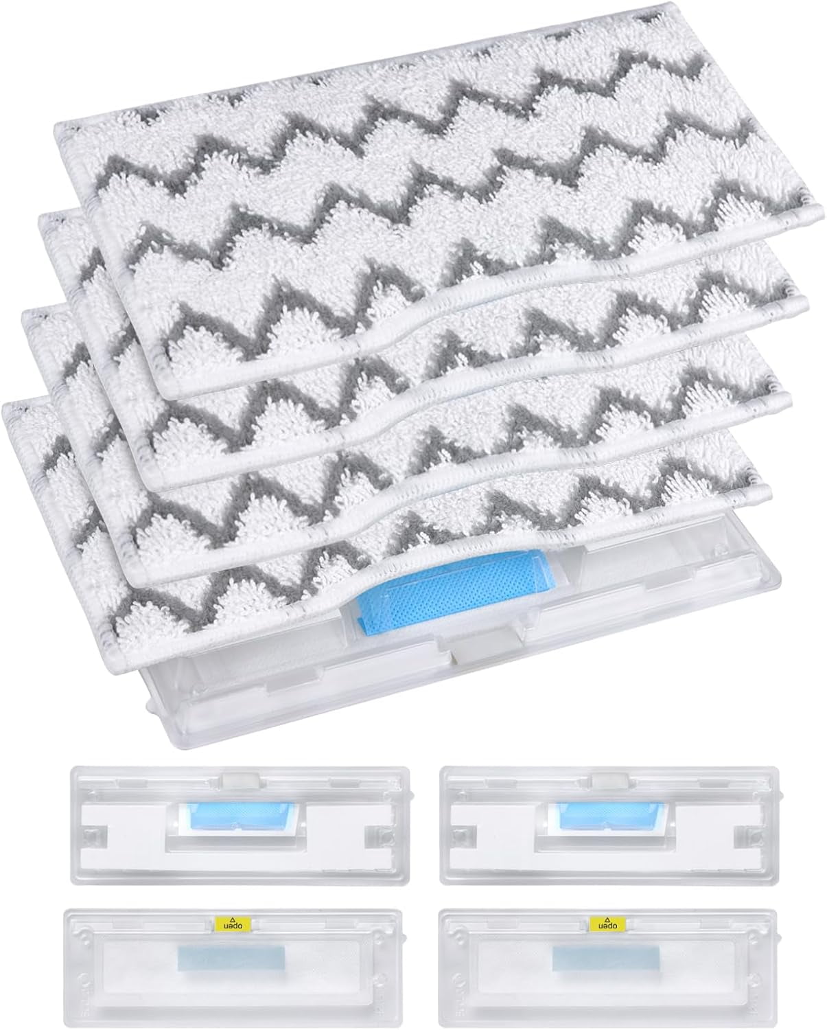 Reusable Mop Pad Refills Compatible with Shark VACMOP VM252 VM250 VM205 ...