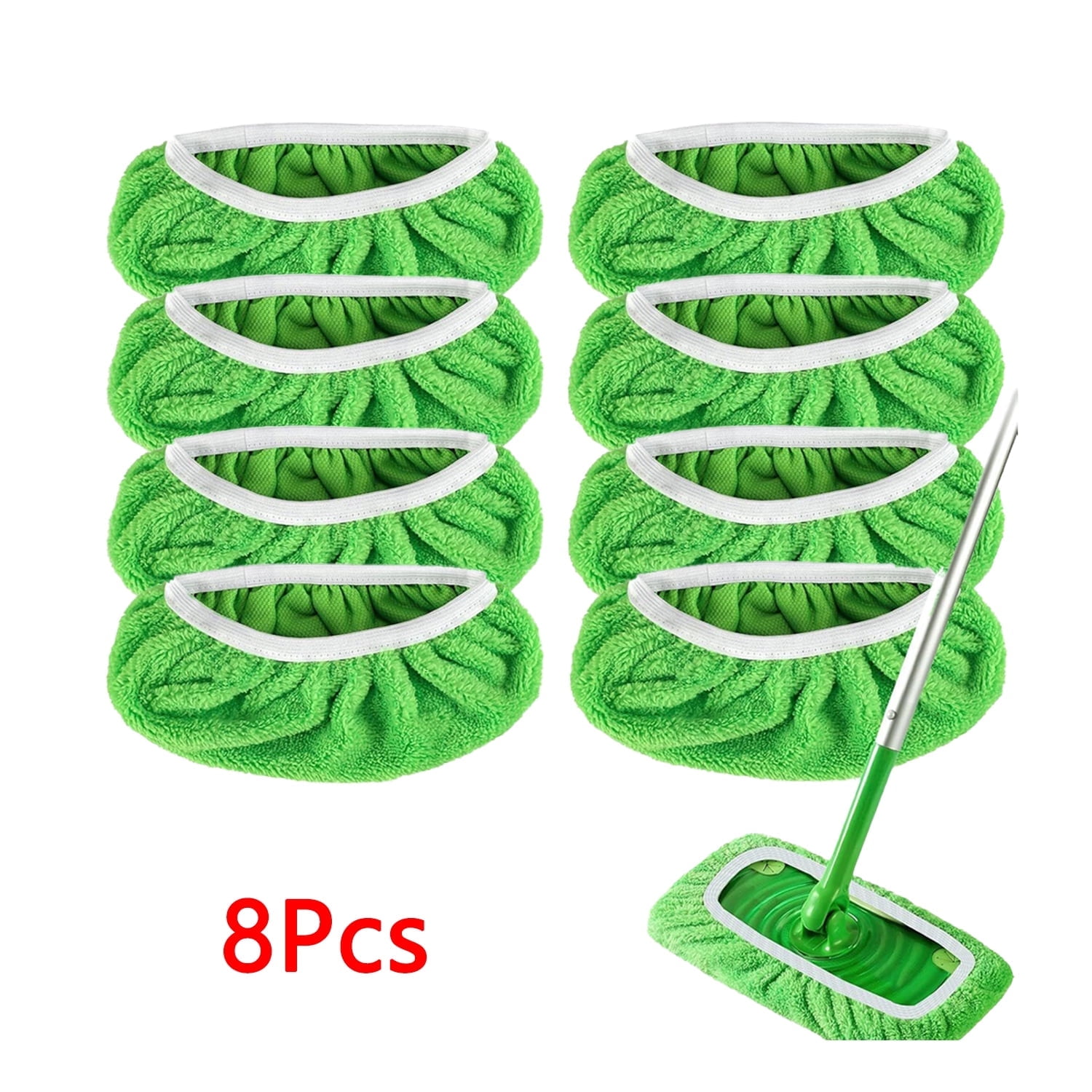 Reusable Mop Pads Compatible with Swiffer Sweeper Mop (Mop is Not ...