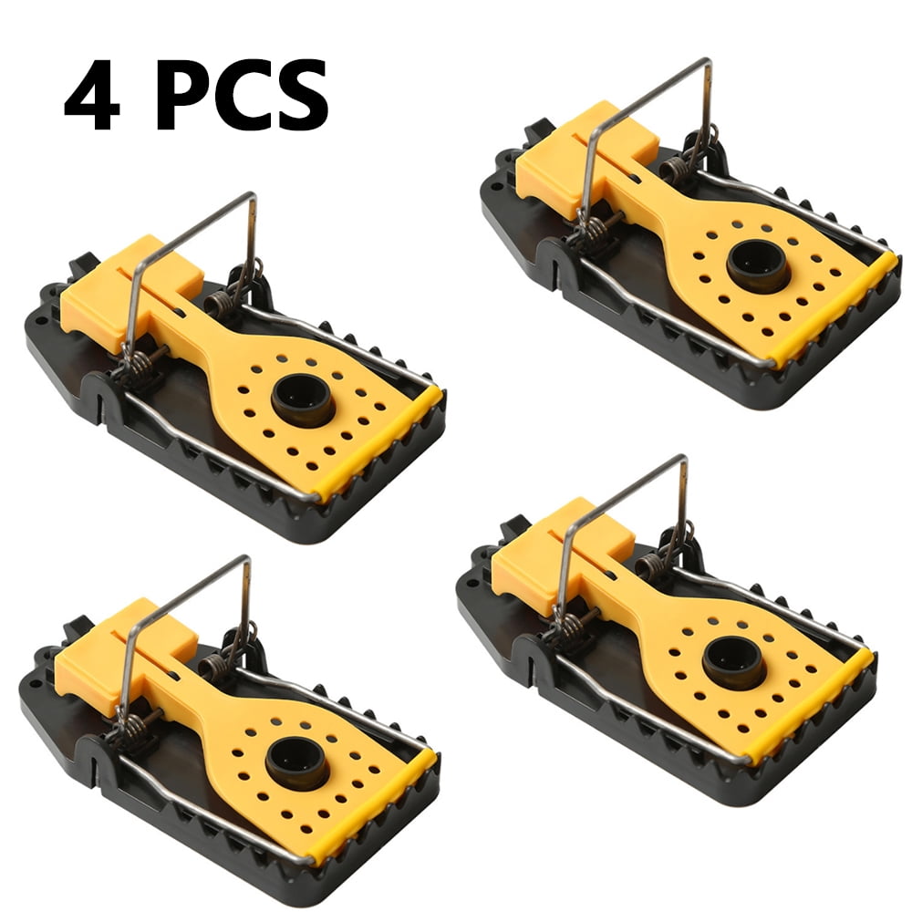 Reusable Mouse Traps, Indoor Outdoor Use With Durable Plastic ...
