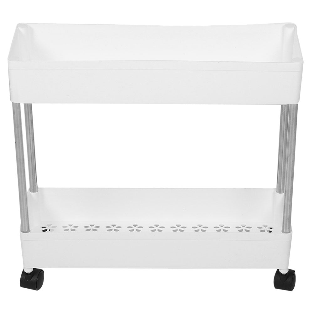 Reusable Movable Storage Organizer with Wheels Multi-Tier Rolling Cart ...