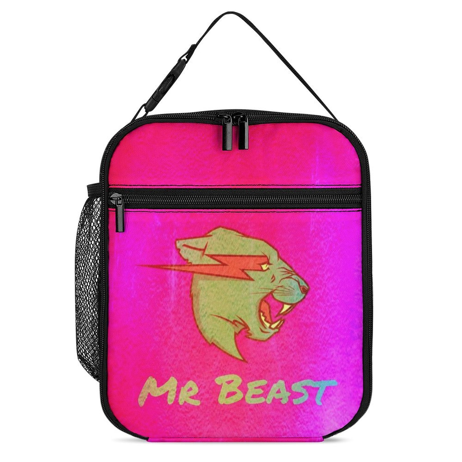 Reusable Mr Beast Lunch Bags, Cartoon Lunch Bag Anime Tote Bag Portable ...