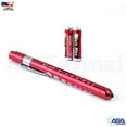 ASA Techmed Aluminum Penlight, LED Flashlight, Medical Pocket Light ...