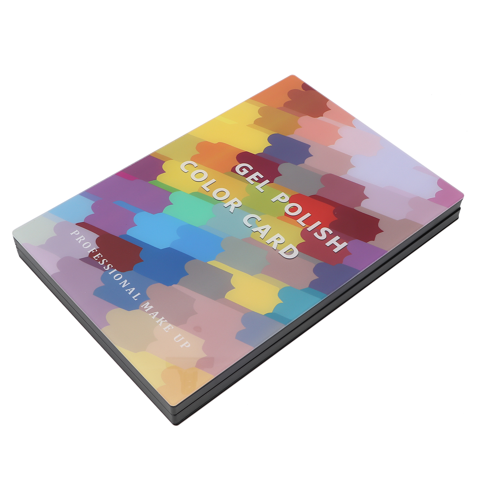 Reusable Nail Polish Display Book Plastic Nail Gel Display Chart Nail ...