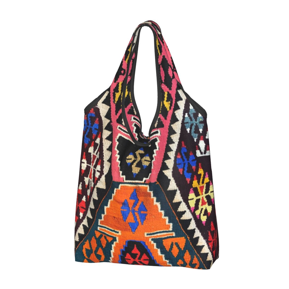 Reusable Navaho Weave Turkish Ethnic Kilim Shopping Bag Tote Bag ...