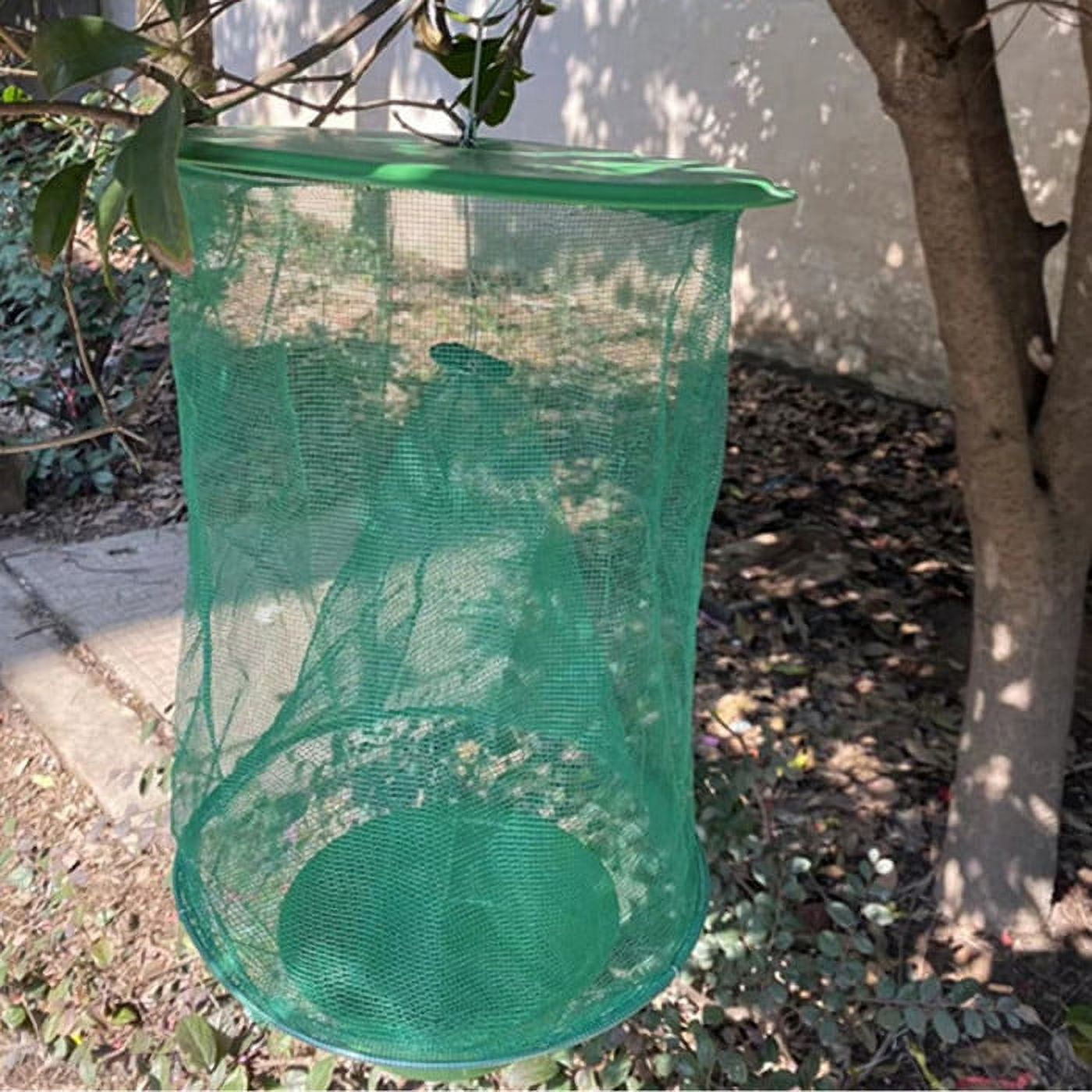 Reusable Outdoor Horse Fly Petcher with Rain Cover Stable Net with Bait ...