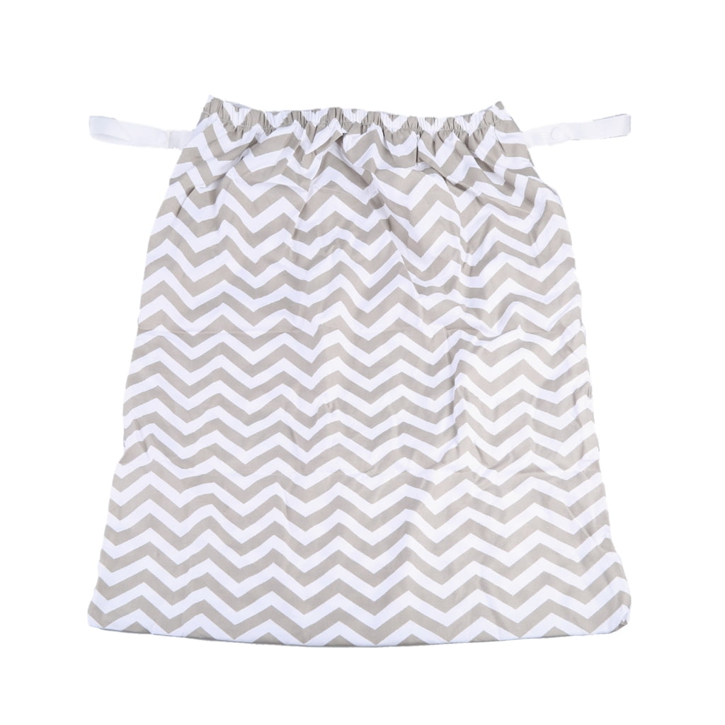 Reusable Pail Liner for Cloth Diaper Dirty Diapers Wet Bag Gray for ...