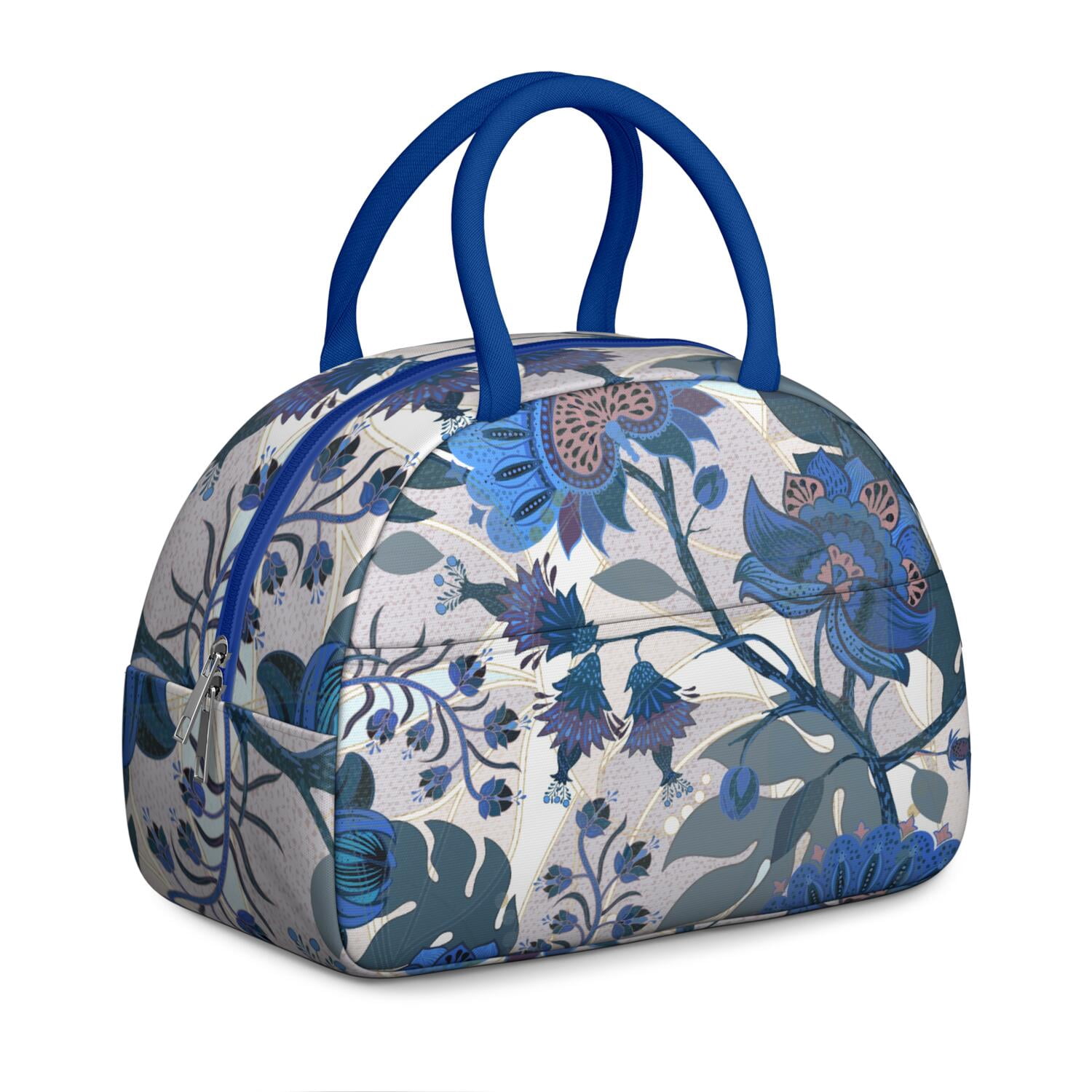 Reusable Paisley Lnsulated Lunch Bag for Women & Men - Leakproof Water ...