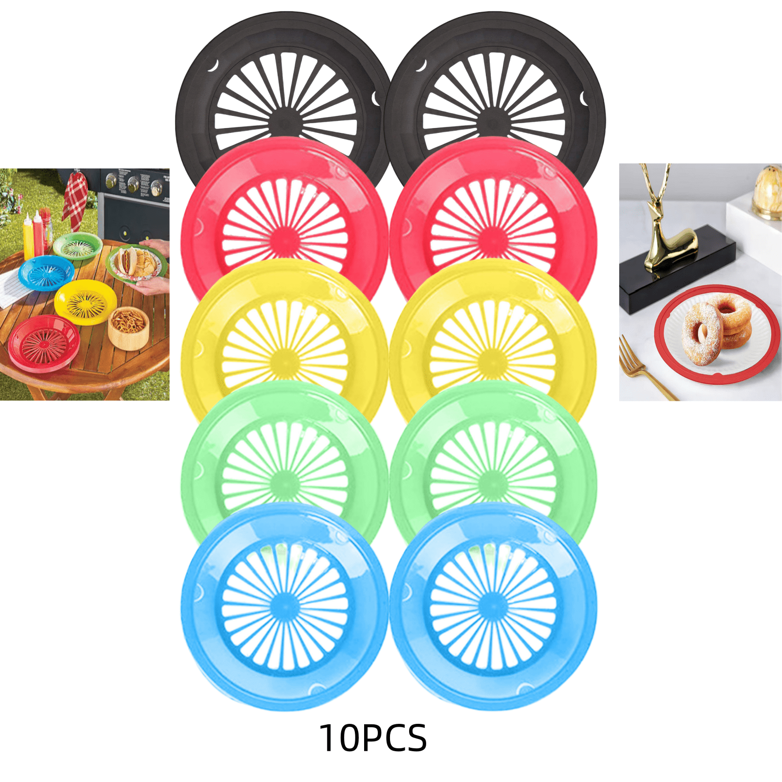 Reusable Paper Plate Holders - Paper Plates Heavy Duty Supports Base ...