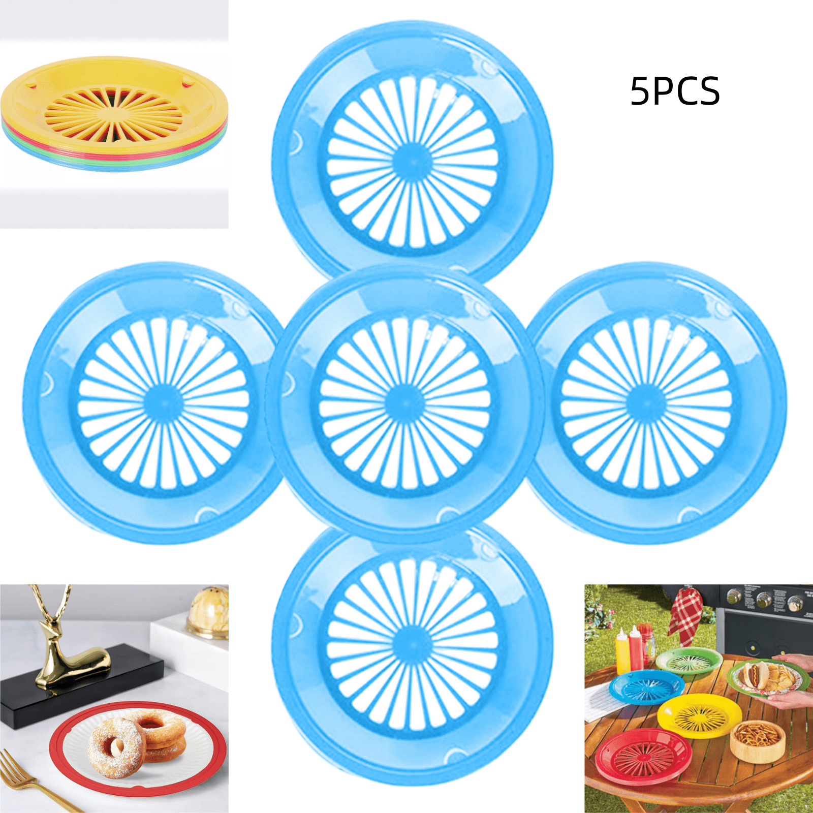 Reusable Paper Plate Holders - Paper Plates Heavy Duty Supports Base ...