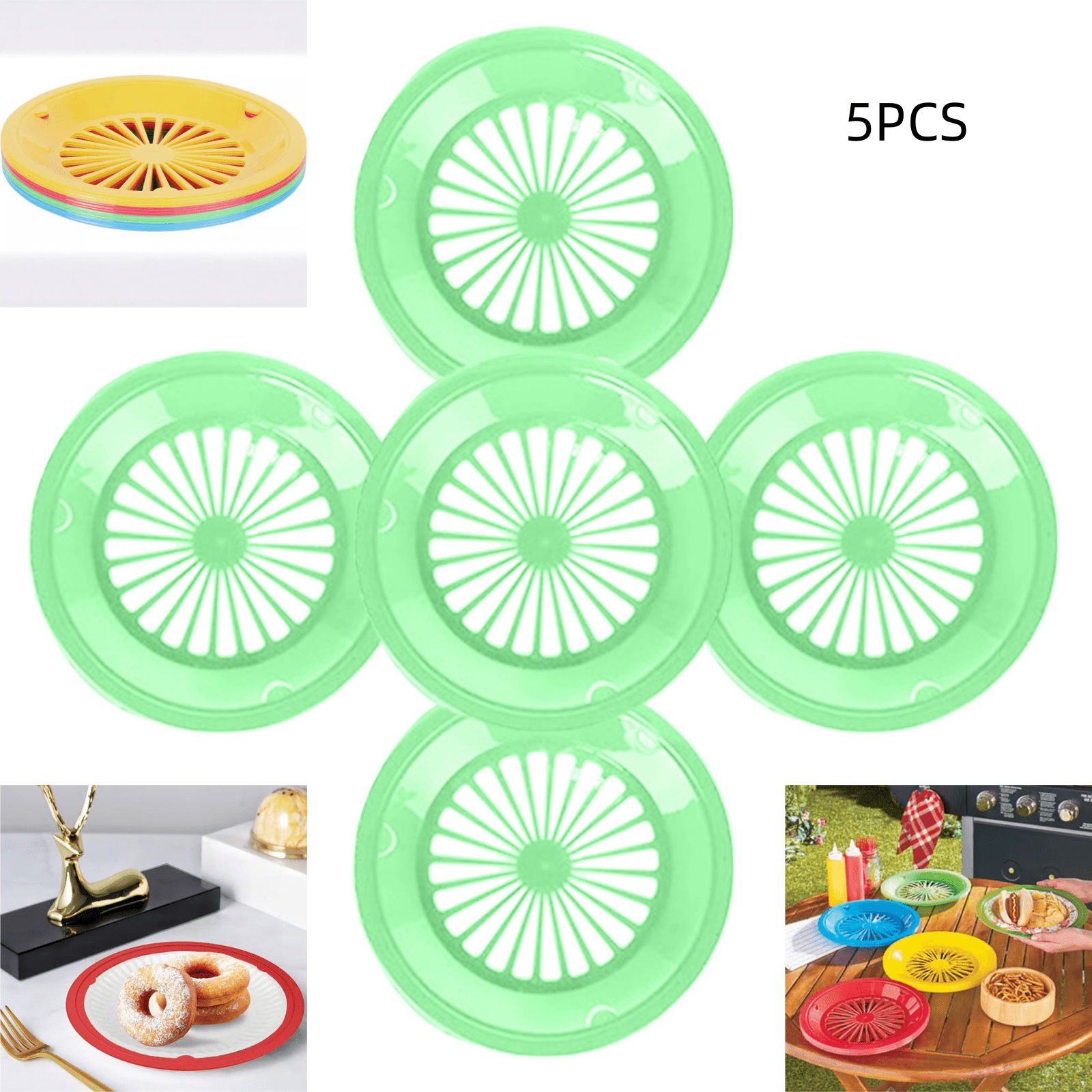 Reusable Paper Plate Holders - Paper Plates Heavy Duty Supports Base ...